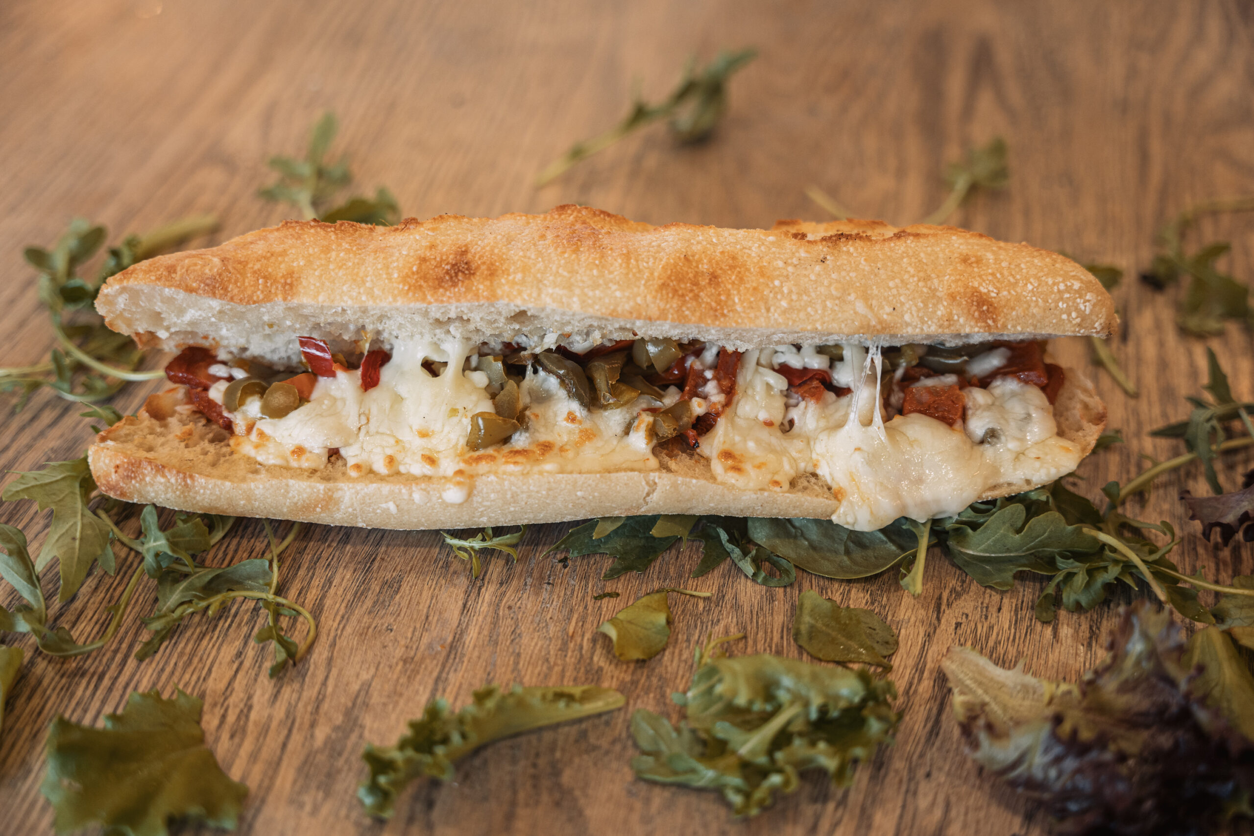 Panini chorizo poivrons – Boulangerie Petit Jean