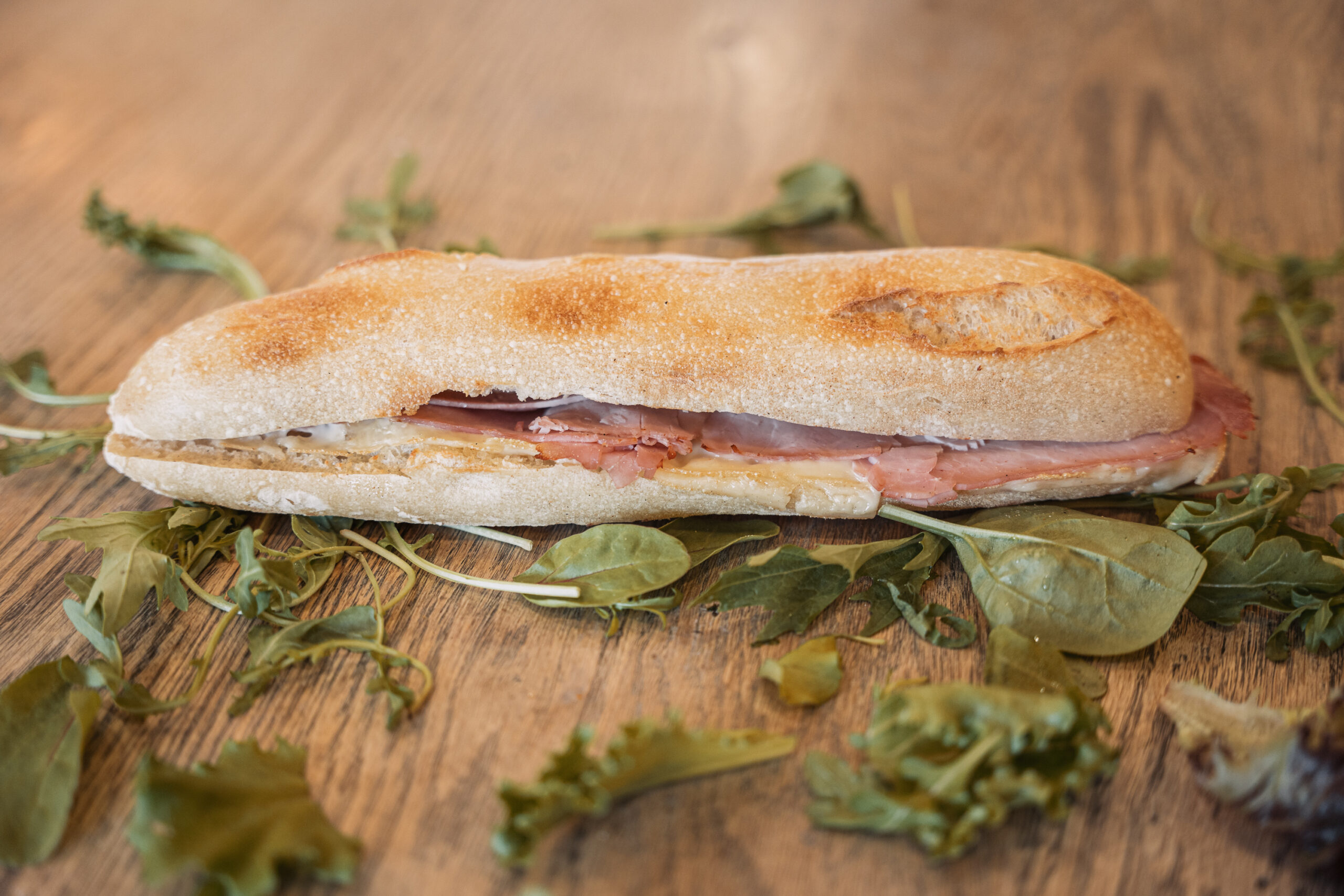 Panini jambon blanc raclette – Boulangerie Petit Jean